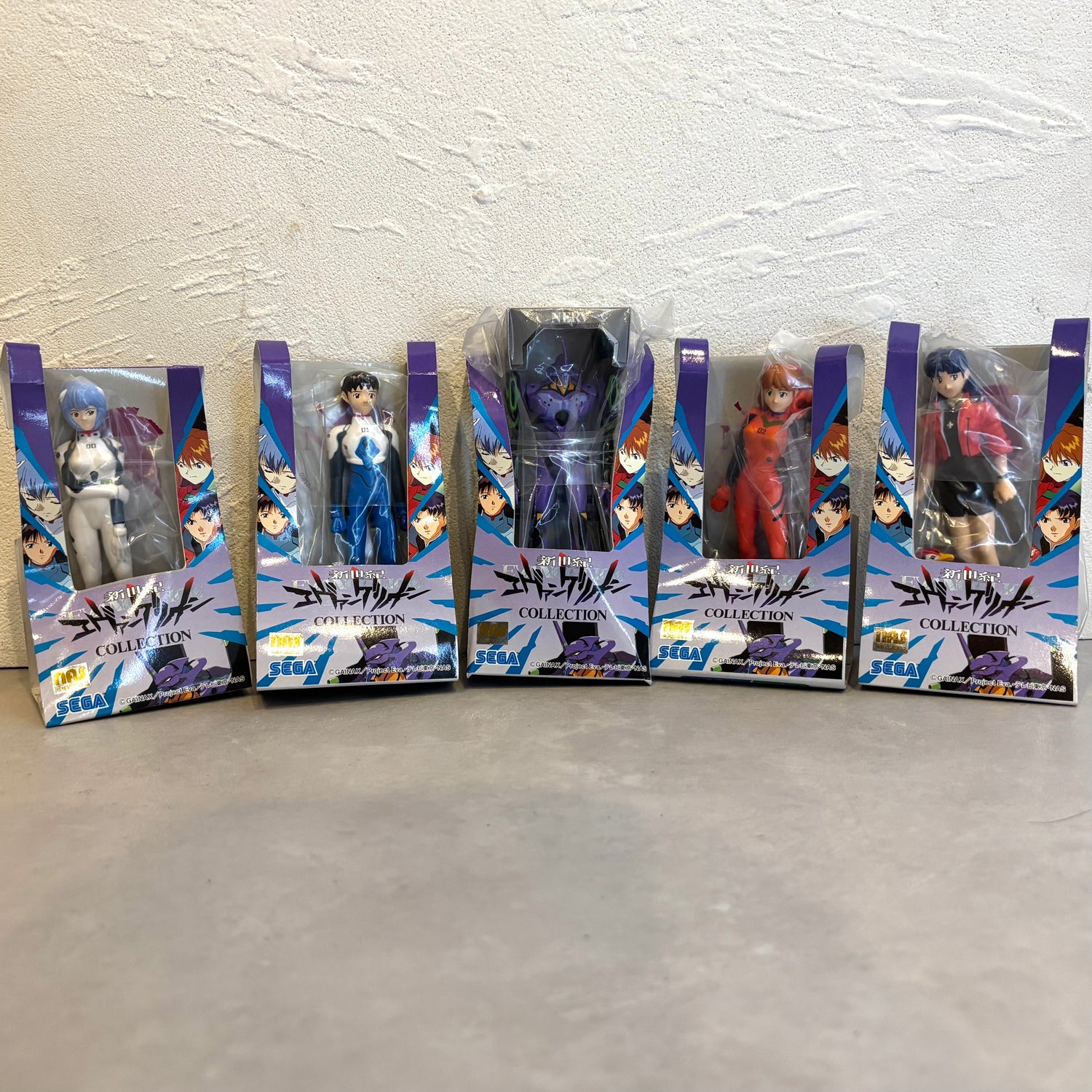 【New Arrival】Neon Genesis Evangelion / 1996 Vintage Collection Figures ...