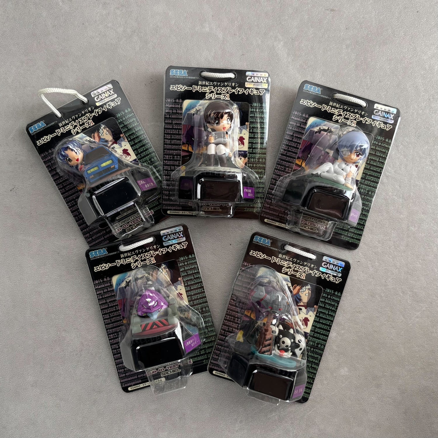 【New Arrival】Neon Genesis Evangelion / Episode Mini Display Figures ...