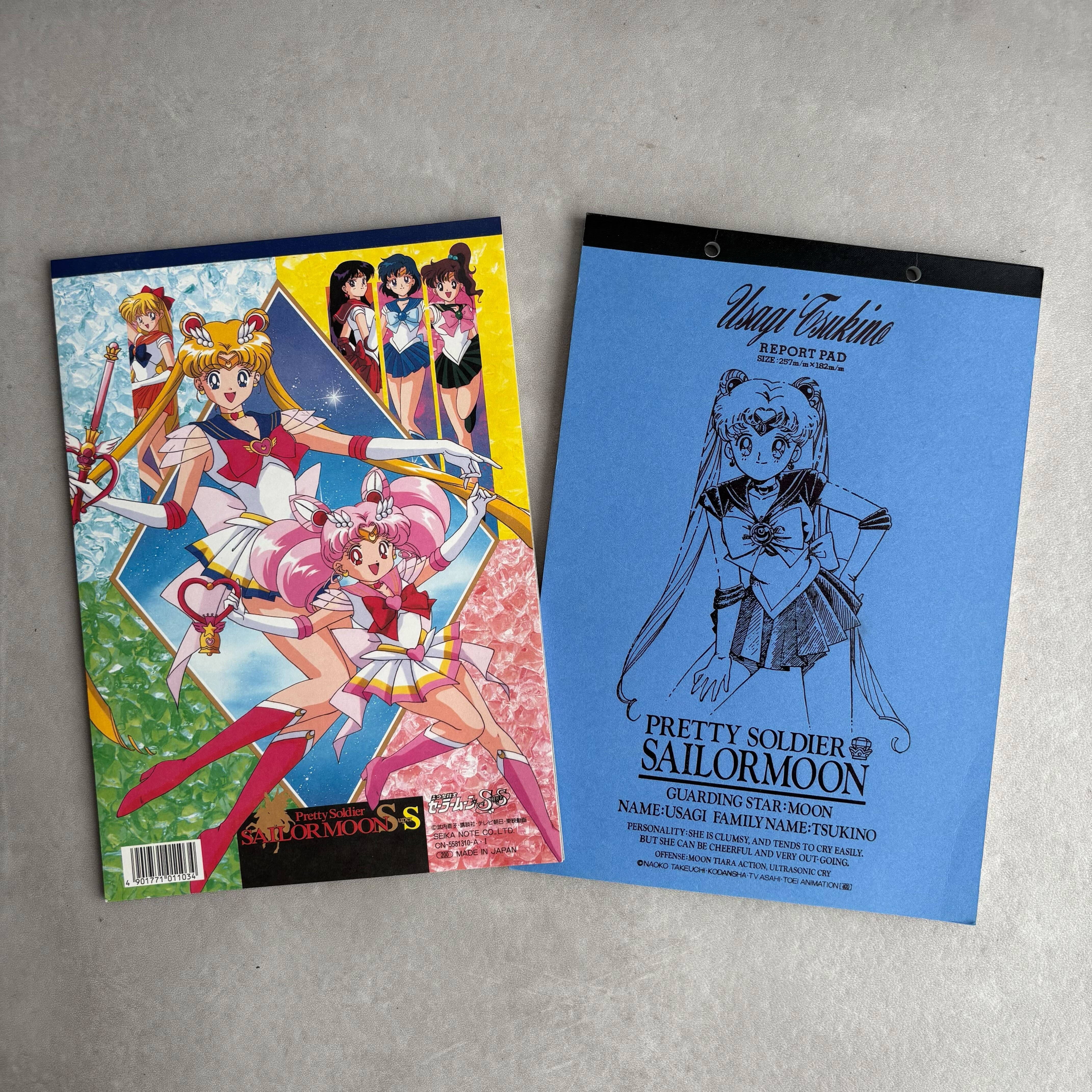 【New Arrival】Sailor Moon / Report Pad Note Book │ japan online shop OTAKU POP MALL