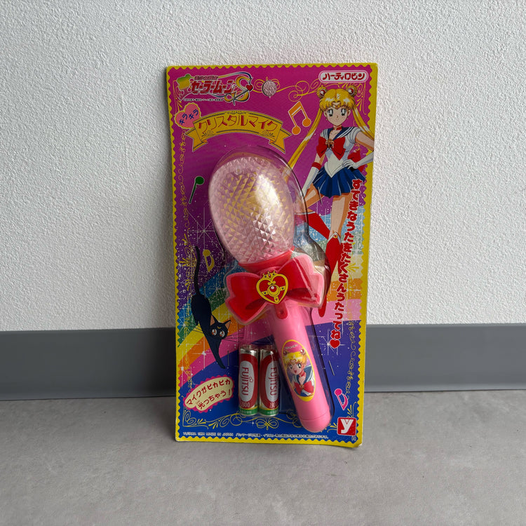 【New Arrival】Sailor Moon S / 1994 Glittering Crystal Microphone Toy ...