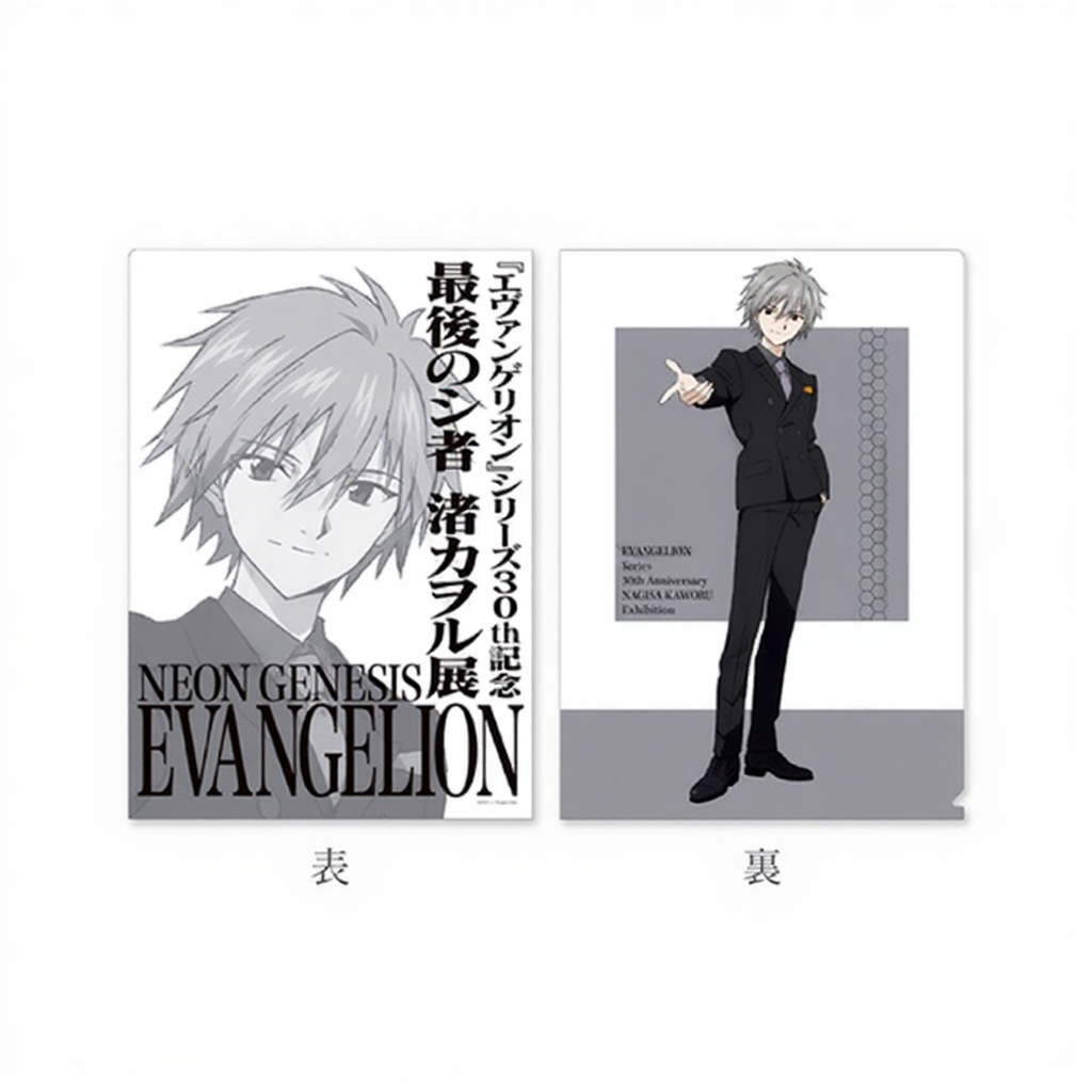 Kaworu Nagisa Exhibition / Clear File - Neon Genesis Evangelion │ japan ...