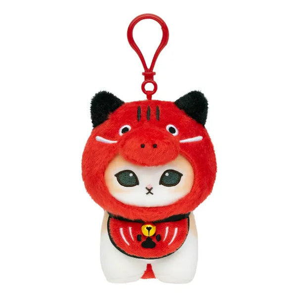 mofusand / Lucky Meow Mascot Keychain (Akabeko) │ japan online shop ...