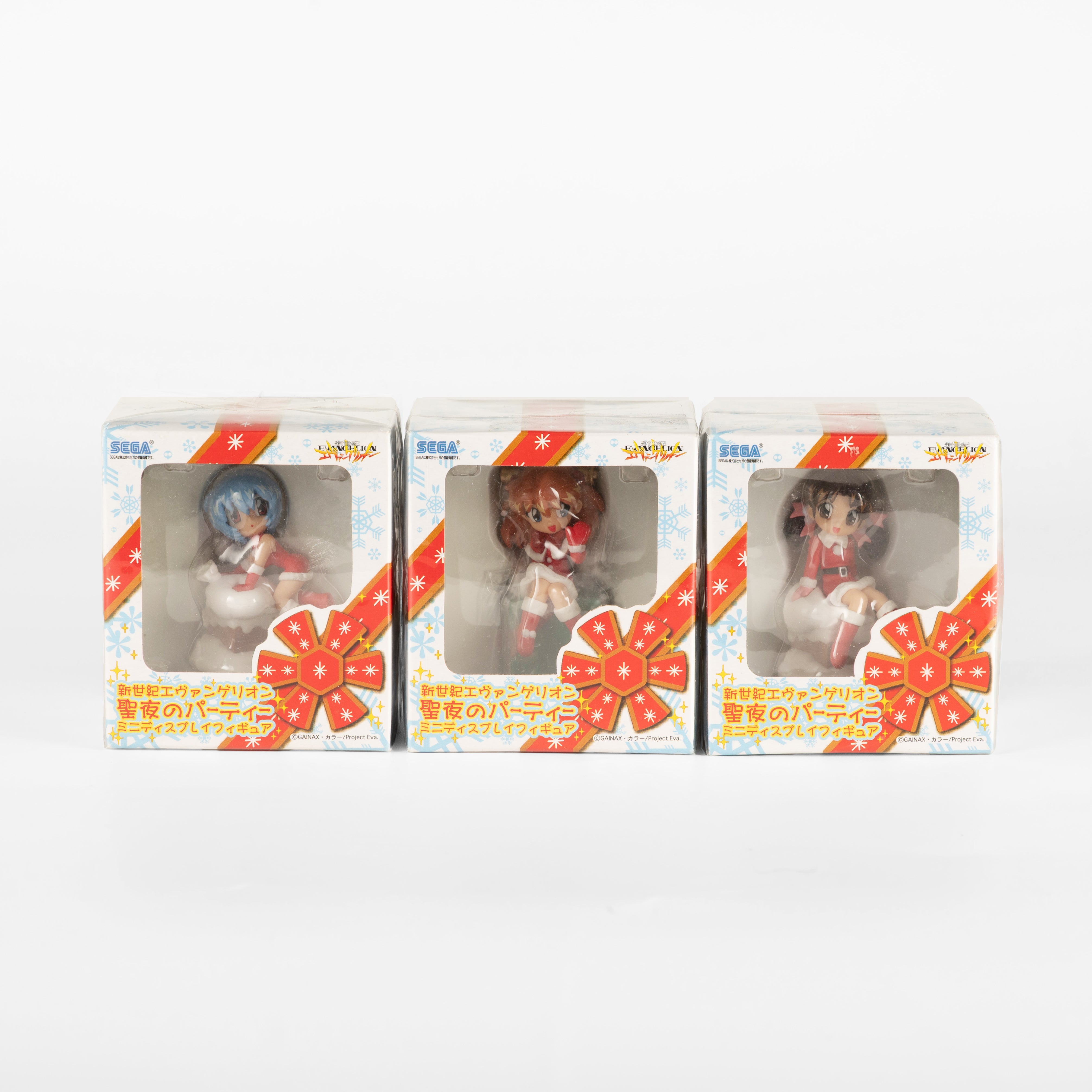 Neon Genesis Evangelion / Christmas Party Mini Display Figure - Rei, A ...